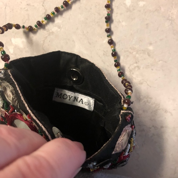 Moyna | Bags | Moyna Crossbody Mini Purse Beaded Strap | Poshmark